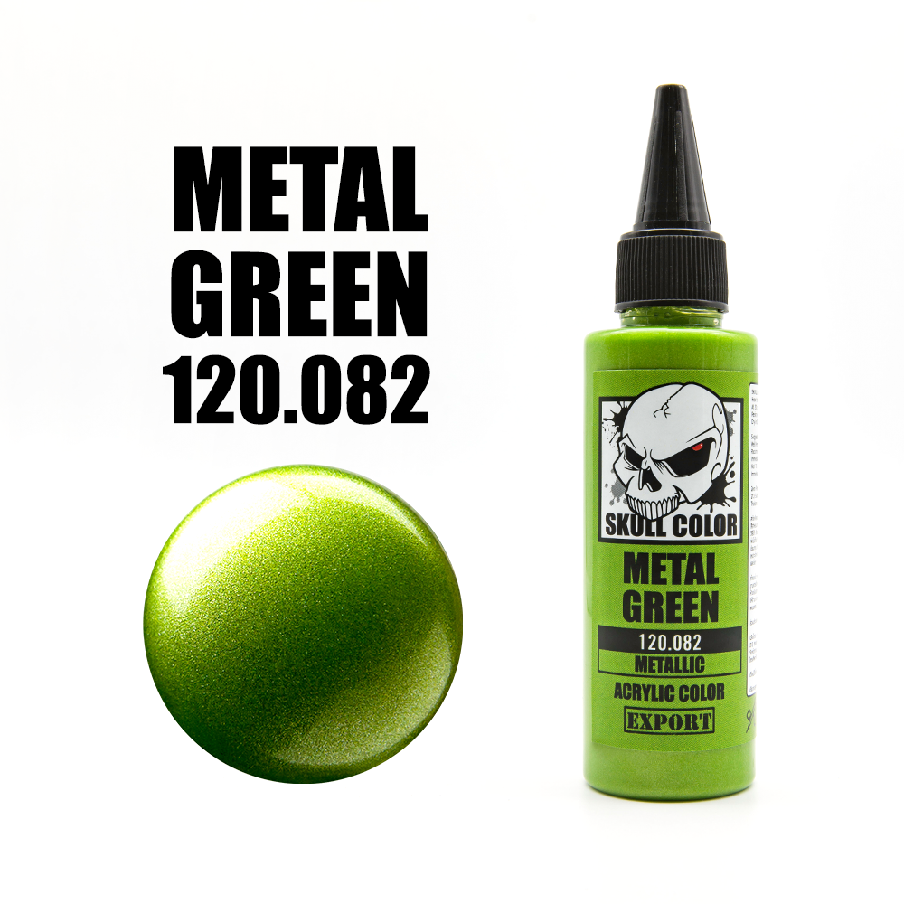 Metallic Metal Green Color 60ml